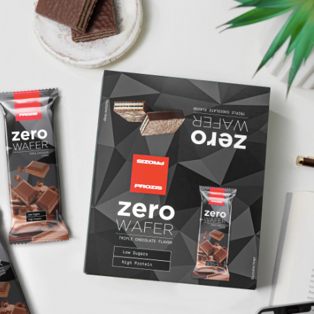Zero Wafer 40 g - Bajo en azúcar - Barquillo proteico Prozis – Nutriens